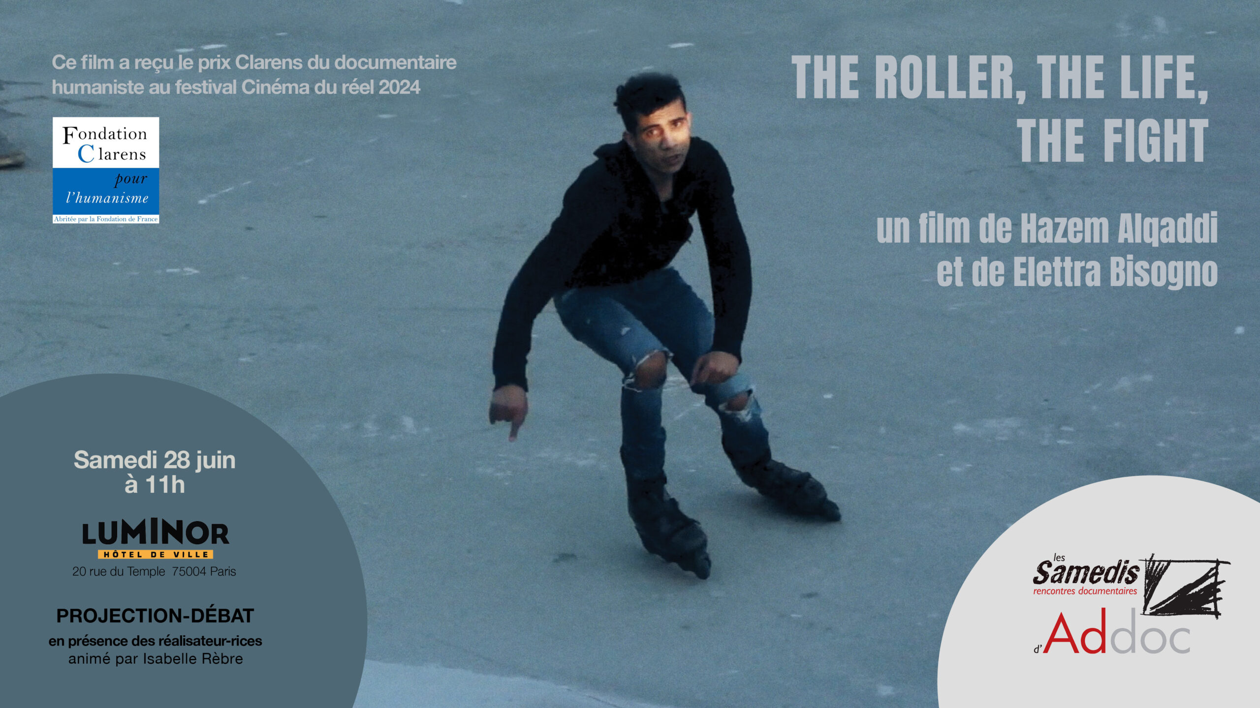 The roller, the life, the fight – Projection • Cinéma du Réel